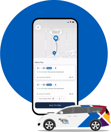 Metro Flex Access On Demand | King County Metro Accessibility Program
